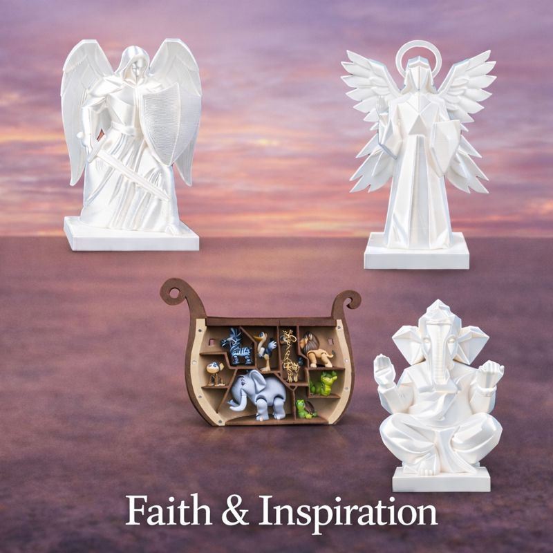 Faith & Inspiration | 3D Printed Designs by Fusion Layer 3D
